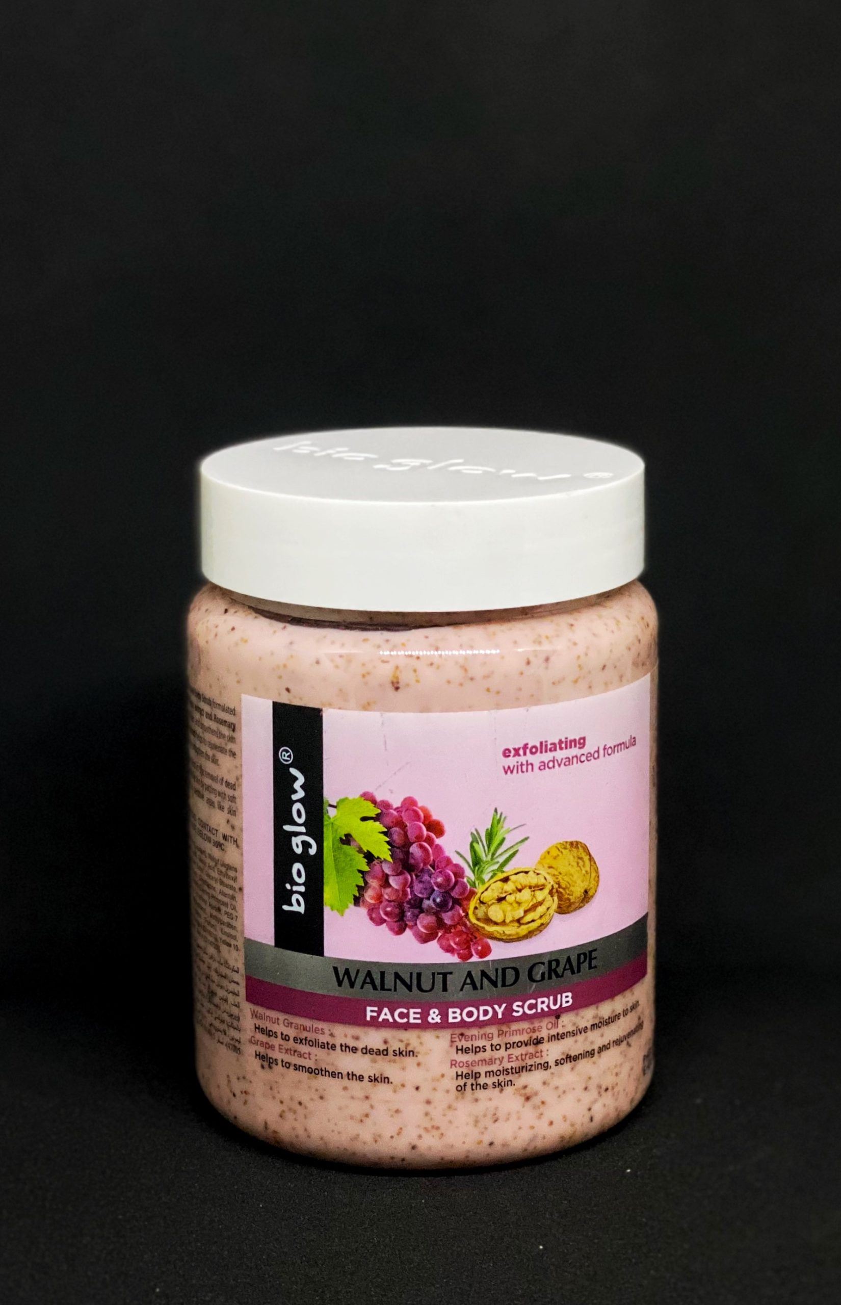 Walnut & Grape – Face and Body Scrub 500ml - bath and body shop srilanka